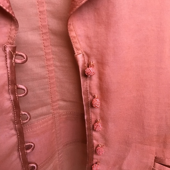 LaRok | Jackets & Coats | Larok Fitted Silk Jacket | Poshmark